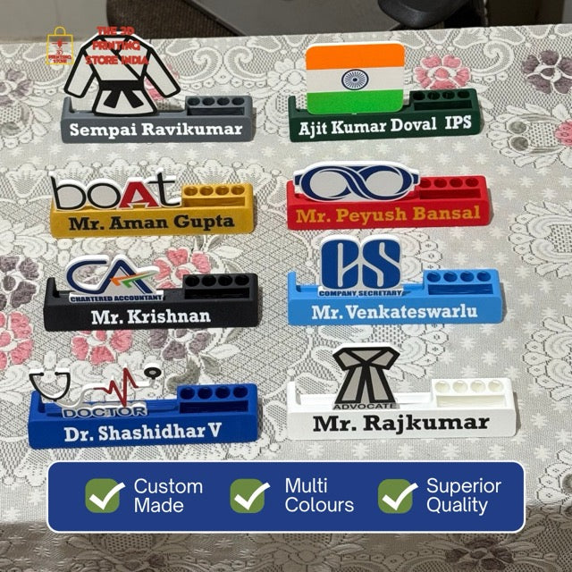 DESK NAME PLANKS – The 3D Printing Store India