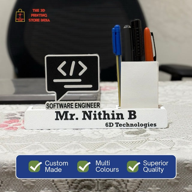 SOFTWARE ENGINEER - Desk Name Plank – The 3D Printing Store India
