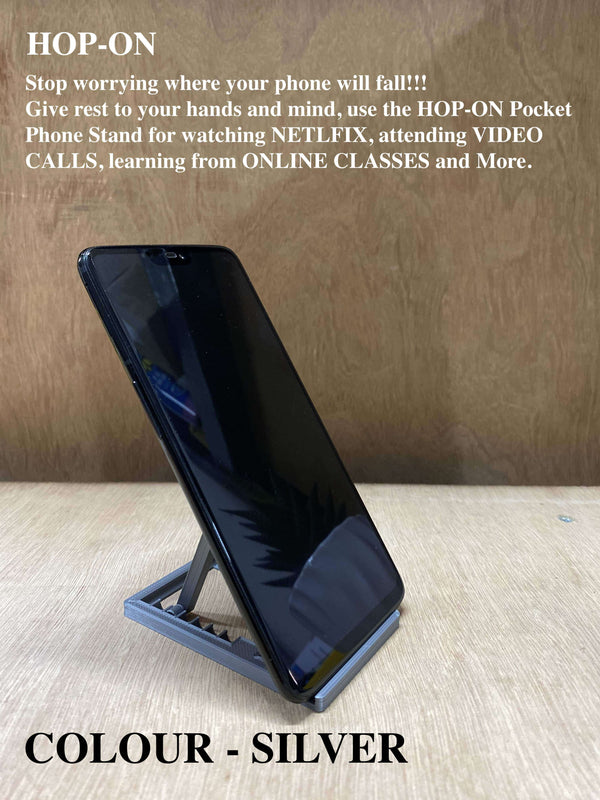 HOP-ON Foldable Phone Stand – The 3D Printing Store India